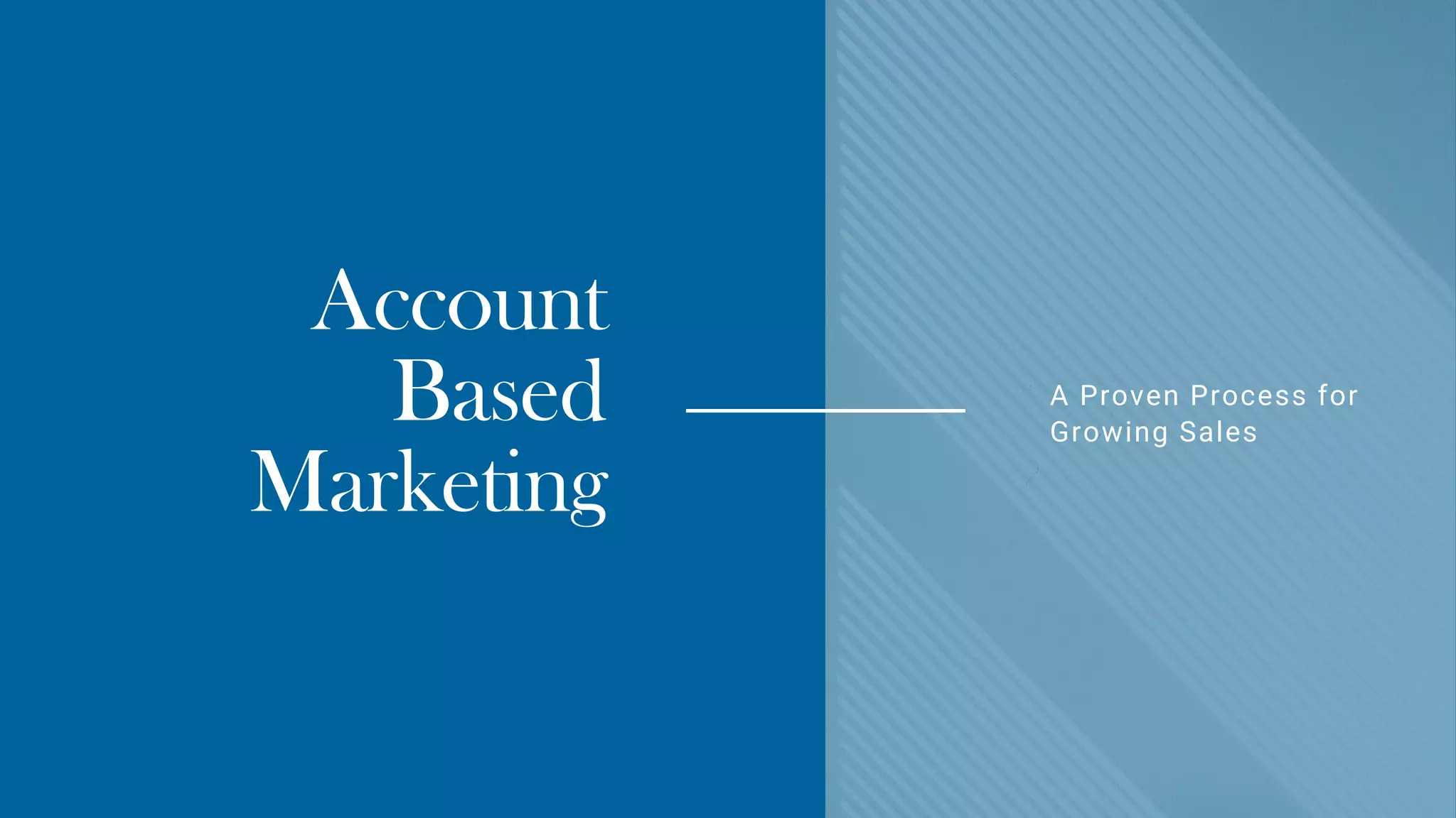 Account-Based Marketing (ABM) | PDF
