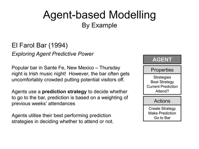 Introduction to Agent-based Modelling | PPTX | Physics | Science
