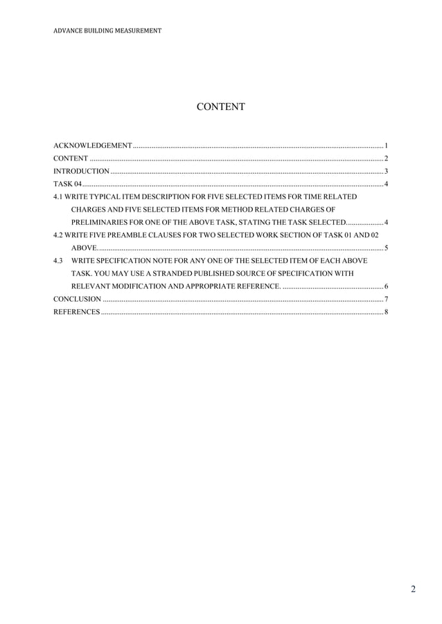 Advanced Building Measurement | PDF