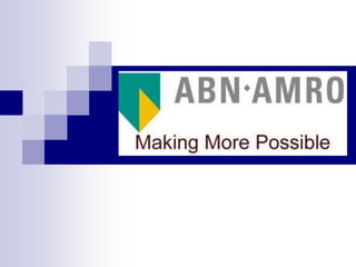 ABN AMRO E-LEARNINGAND CULTURE | PPTX