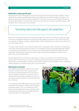 ABN AMRO AgriTech, Battle for agricultural robots begins, oct 2020 (en ...