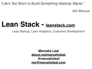 Lean Stack | PPT