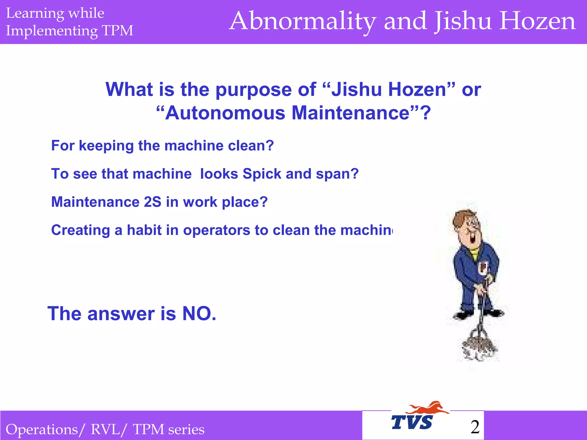 Abnomality and jishu hozen | PPT