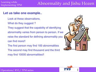 Abnomality and jishu hozen | PPT