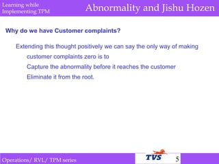 Abnomality and jishu hozen | PPT