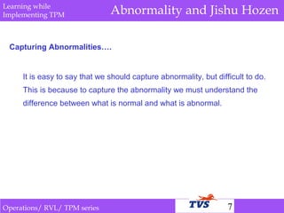 Abnomality and jishu hozen | PPT