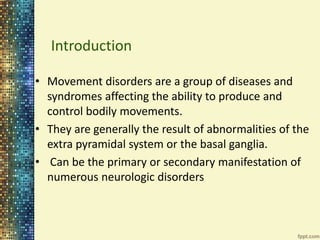 Abnormal body movement in children | PPTX