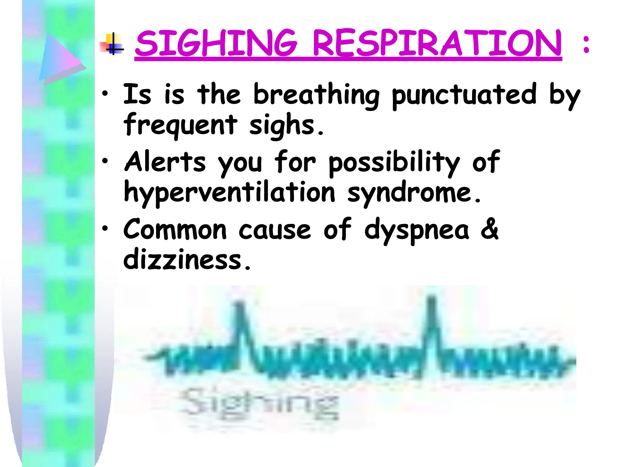 abnormal breathing patterns in respiratory system | PPTX