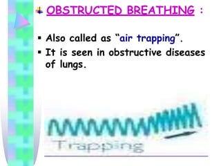 abnormal breathing patterns in respiratory system | PPTX