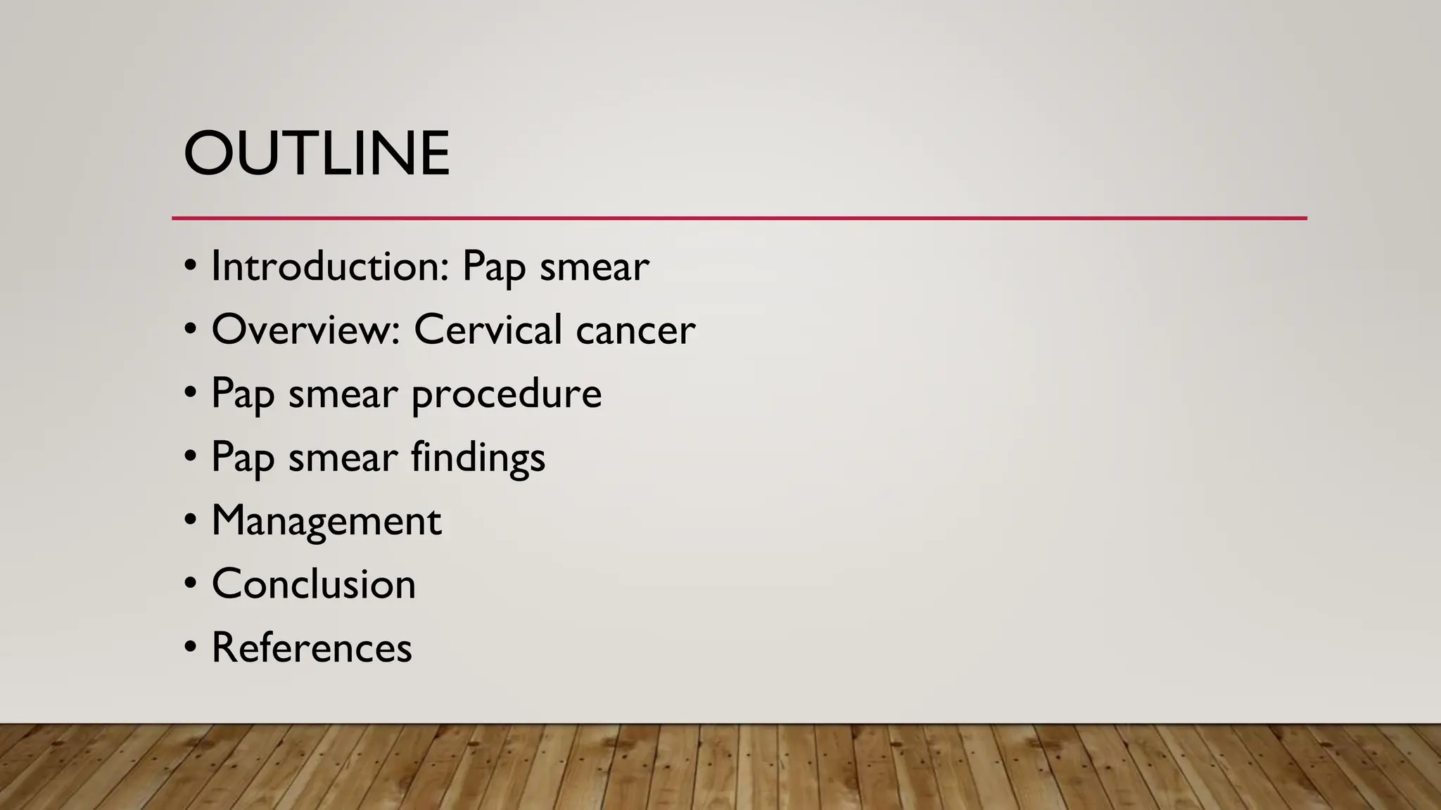 Abnormal Cervical Smear Presentation .pptx