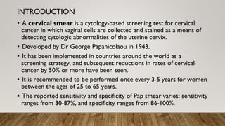Abnormal Cervical Smear Presentation .pptx