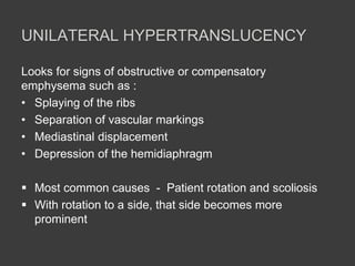 Abnormal Chest X rays | PPTX