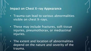 ABNORMAL CHEST XRAY in Icu care technology.pptx