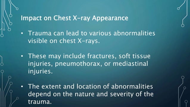 ABNORMAL CHEST XRAY in Icu care technology.pptx