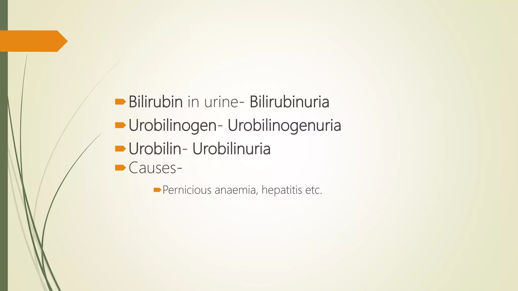 Abnormal constituents of human urine | PPTX