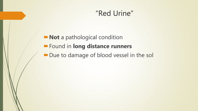 Abnormal constituents of human urine | PPTX