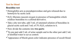 Detection of Abnormal constituents of urine.pptx