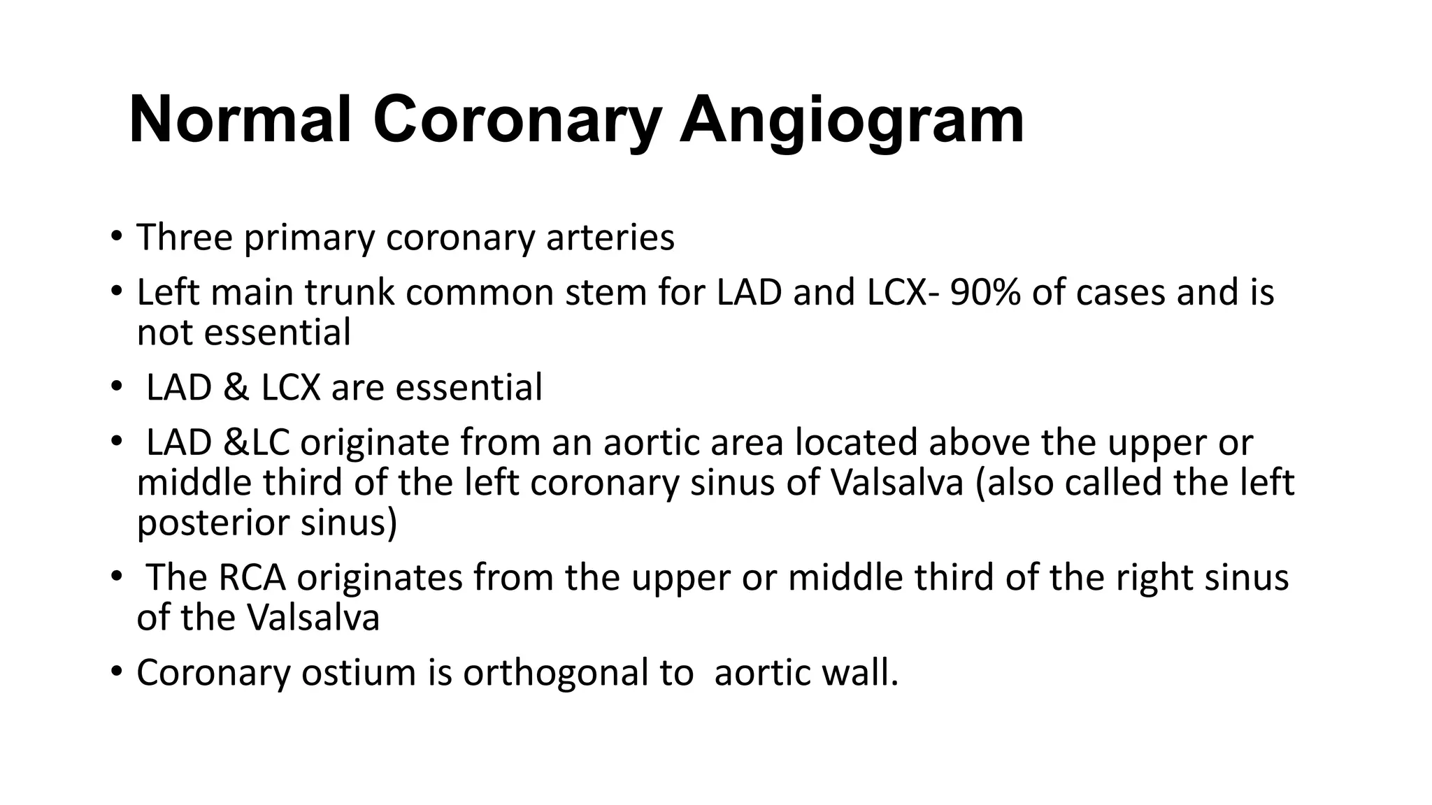 Abnormal coronary artery | PPTX
