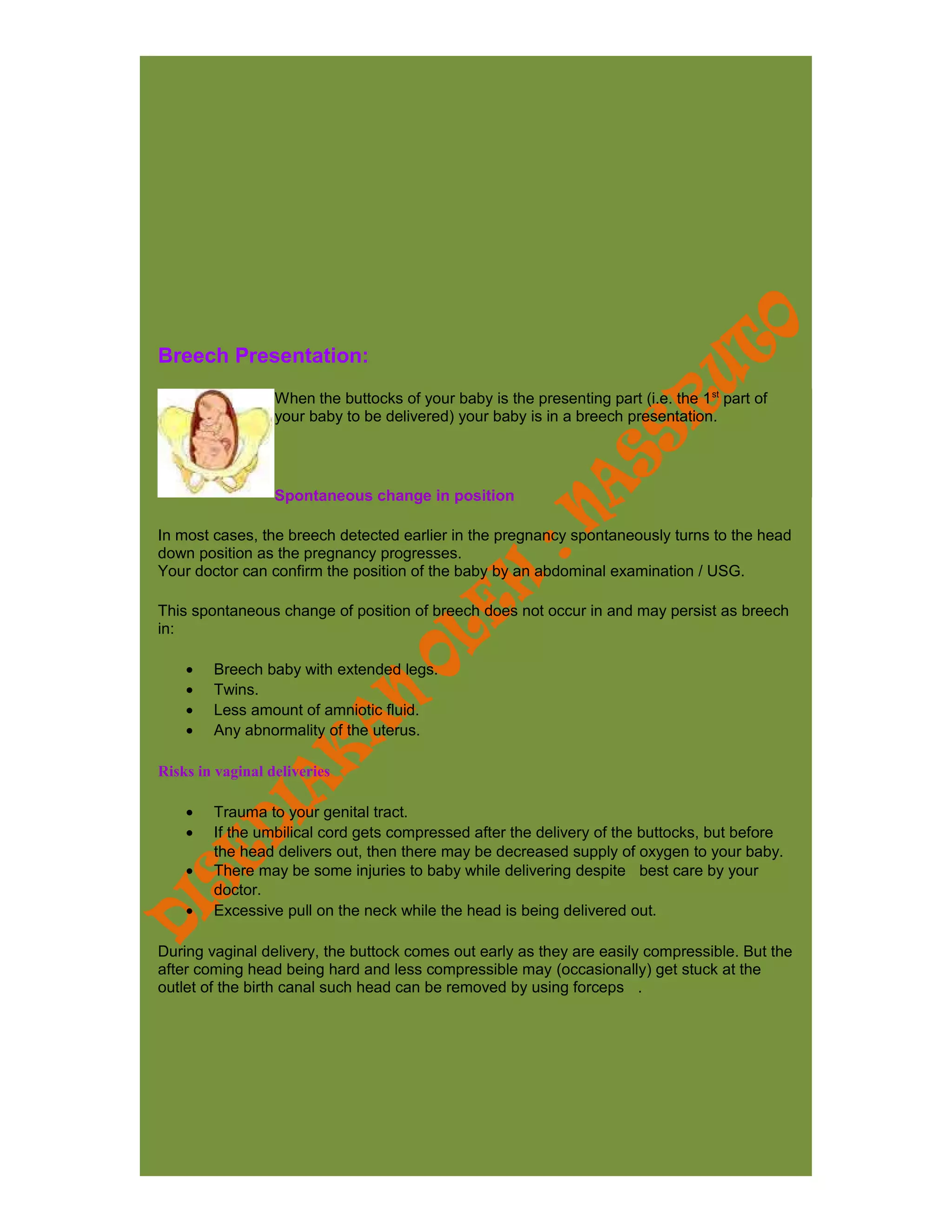 ABNORMAL DELIVERY | DOC