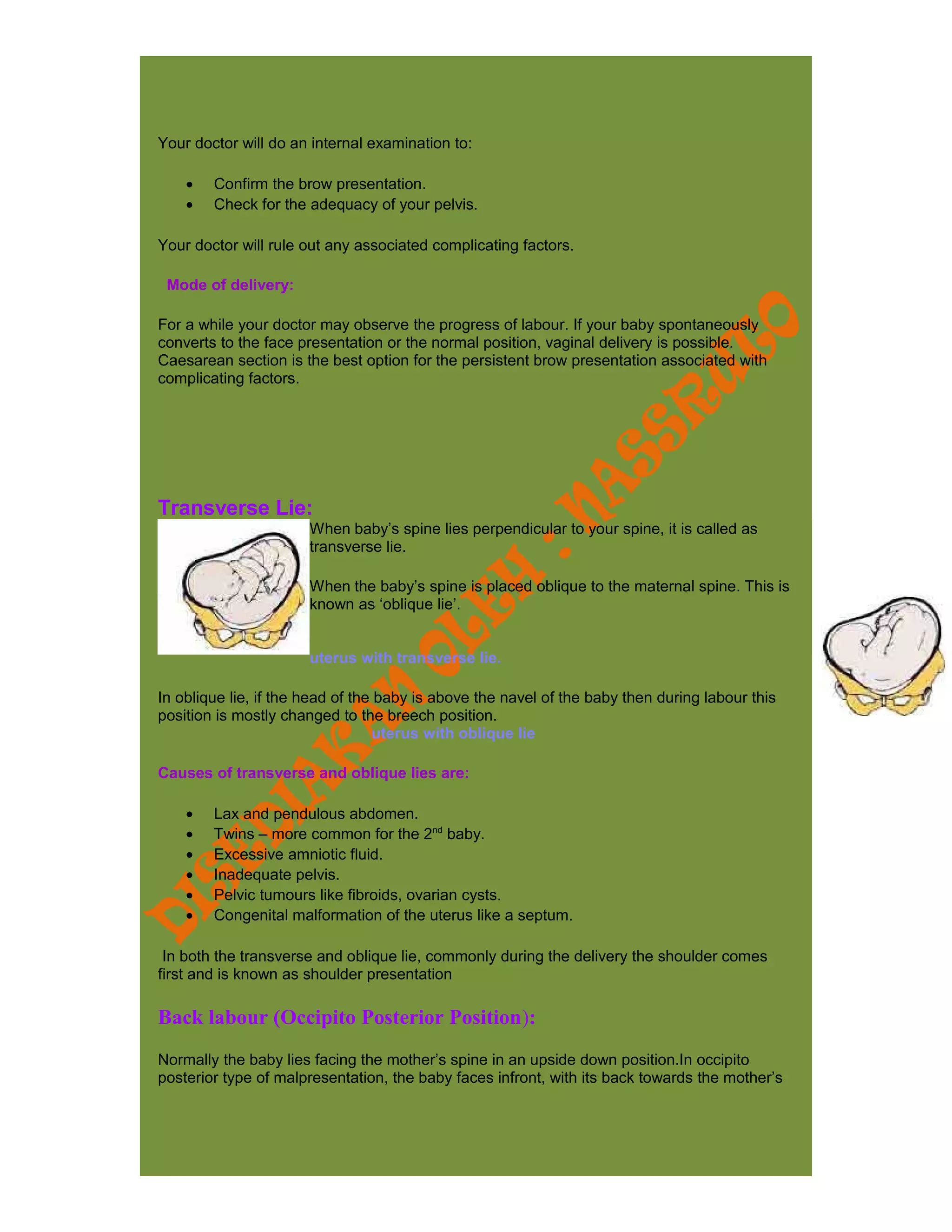 ABNORMAL DELIVERY | DOC