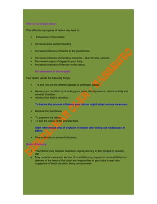 ABNORMAL DELIVERY | DOC