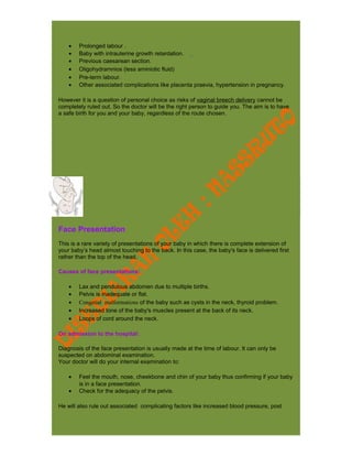 ABNORMAL DELIVERY | DOC