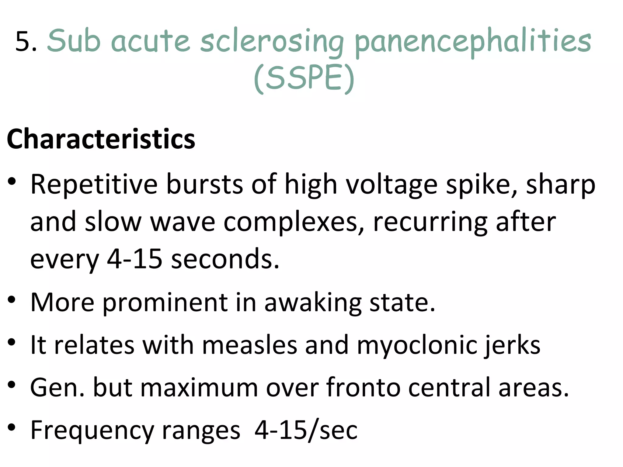 Abnormal EEG patterns | PPT