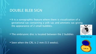 Abnormal first trimester scan | PPTX