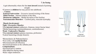 Abnormal Gait Pattern :Types and Causes. | PPTX