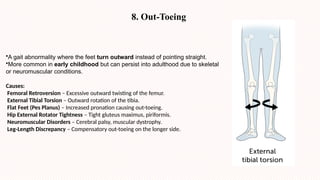Abnormal Gait Pattern :Types and Causes. | PPTX