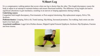 Abnormal Gait Pattern :Types and Causes. | PPTX