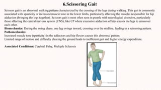 Abnormal Gait Pattern :Types and Causes. | PPTX