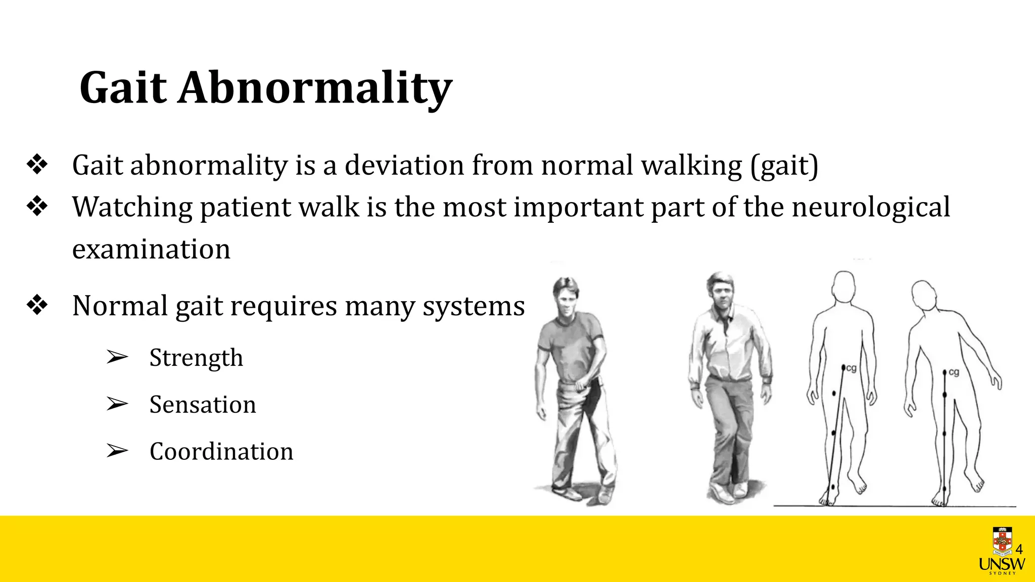 Abnormal Gait Recognition In Real Time Using Recurrent Neural Networks