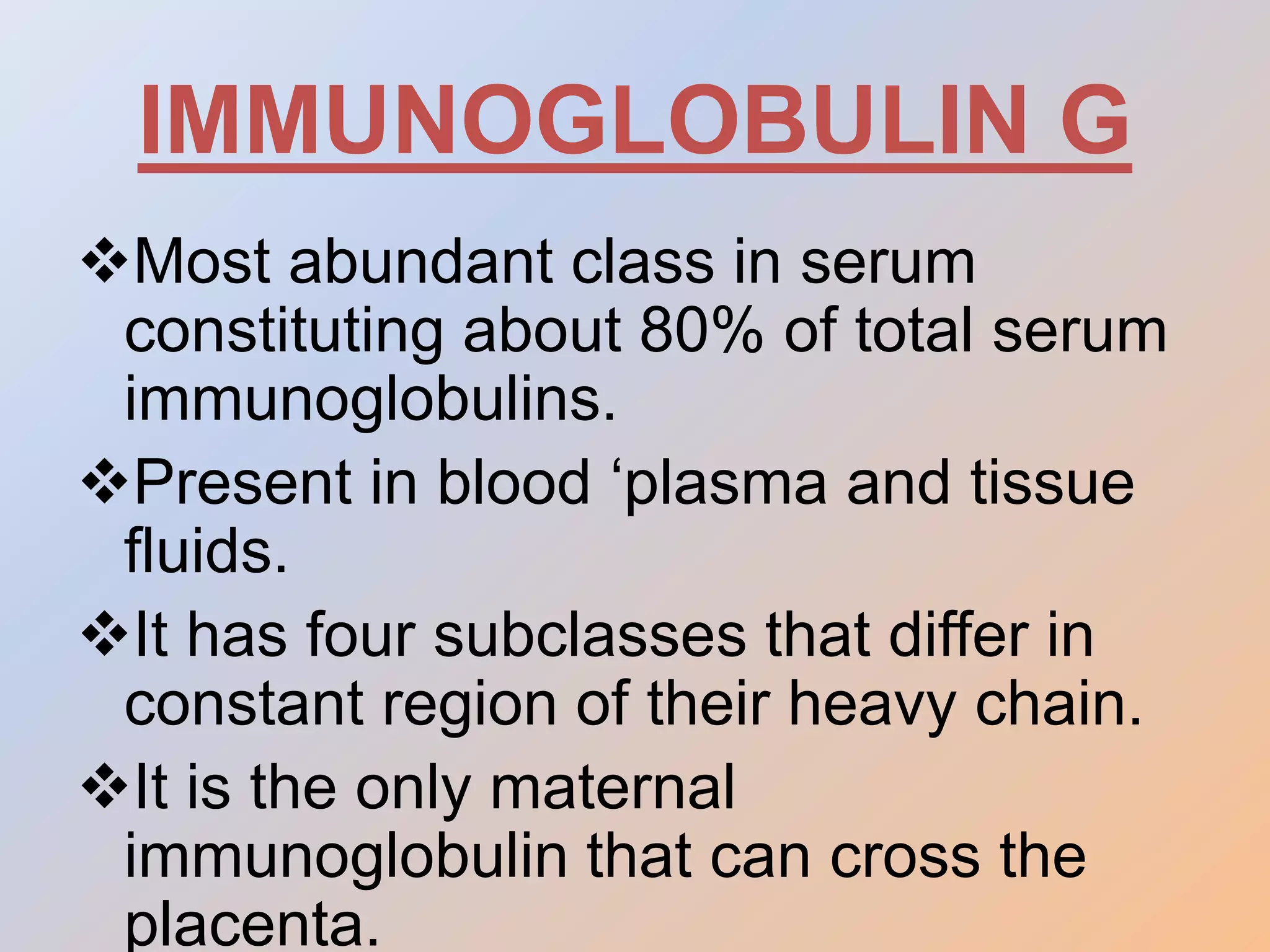 Abnormal immunoglobulins and immunoglobulin specificities (1) | PPTX