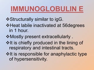 Abnormal immunoglobulins and immunoglobulin specificities (1) | PPTX