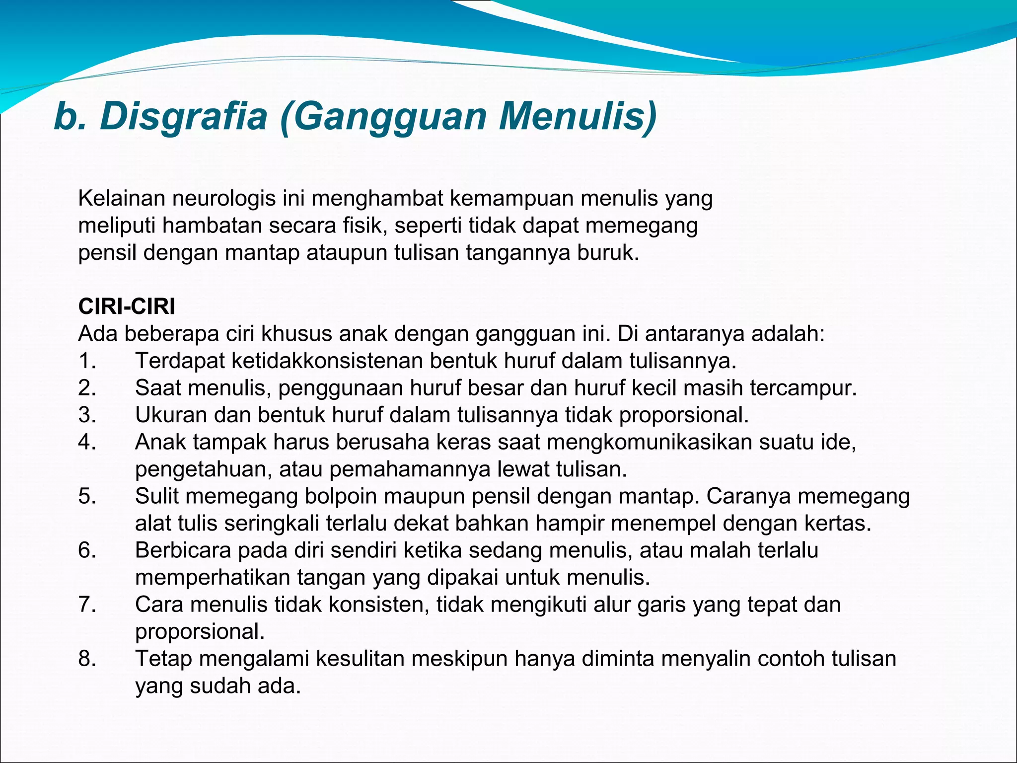 Abnormalitas pada-anak-autism-retardasi-mental1 | PPT