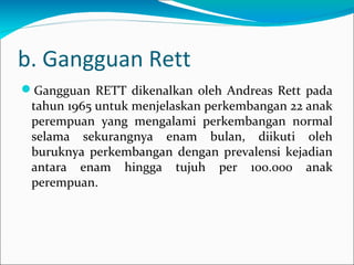 Abnormalitas pada-anak-autism-retardasi-mental1 | PPT