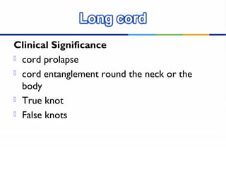 Abnormalities of-placenta-and-cordppt | PPT