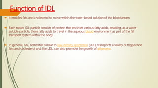 Abnormalities in lipoproteinemia | PPTX