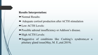 abnormalities of ACTH.pptx | Hormonal Disorders | Endocrine and ...