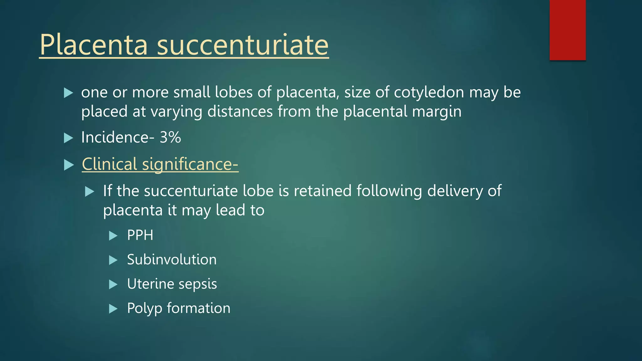 abnormalities of placenta.pptx