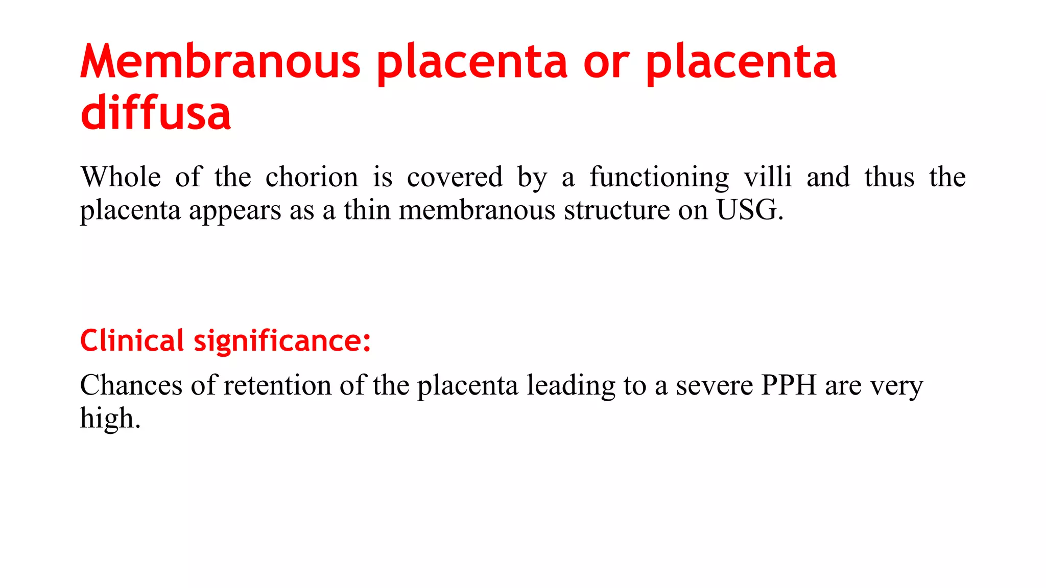 Abnormalities of placenta_cord_and_membrane | PPTX