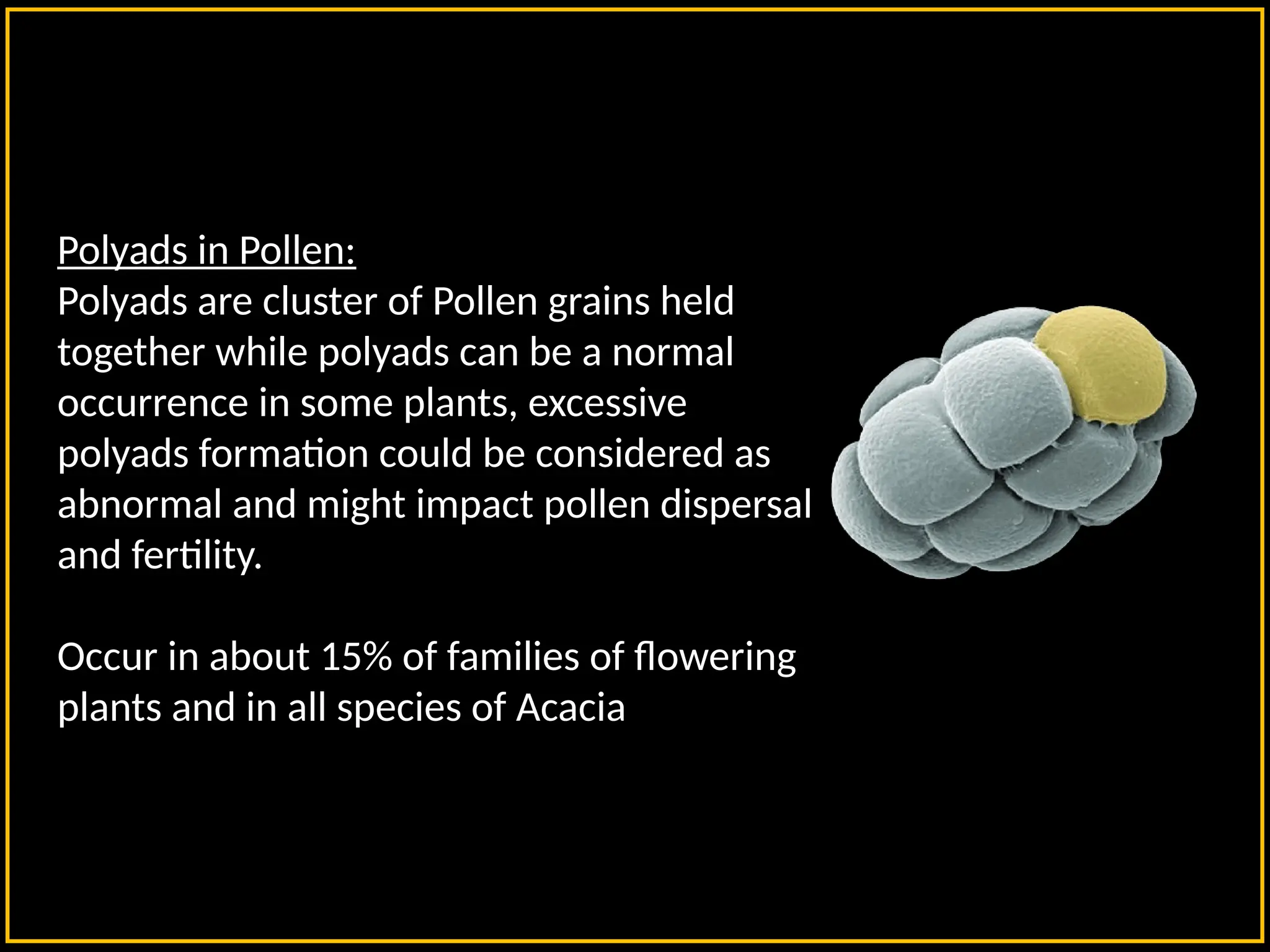 Identifying and Understanding Pollen Abnormalities: Impacts on ...