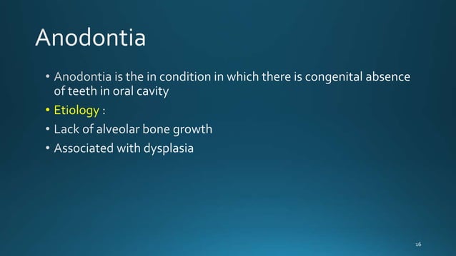 Abnormalities of teeth | PPTX | Dental Health | Diseases and Conditions
