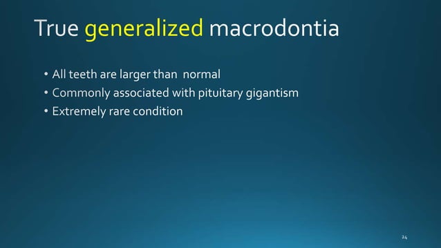 Abnormalities of teeth | PPTX | Dental Health | Diseases and Conditions