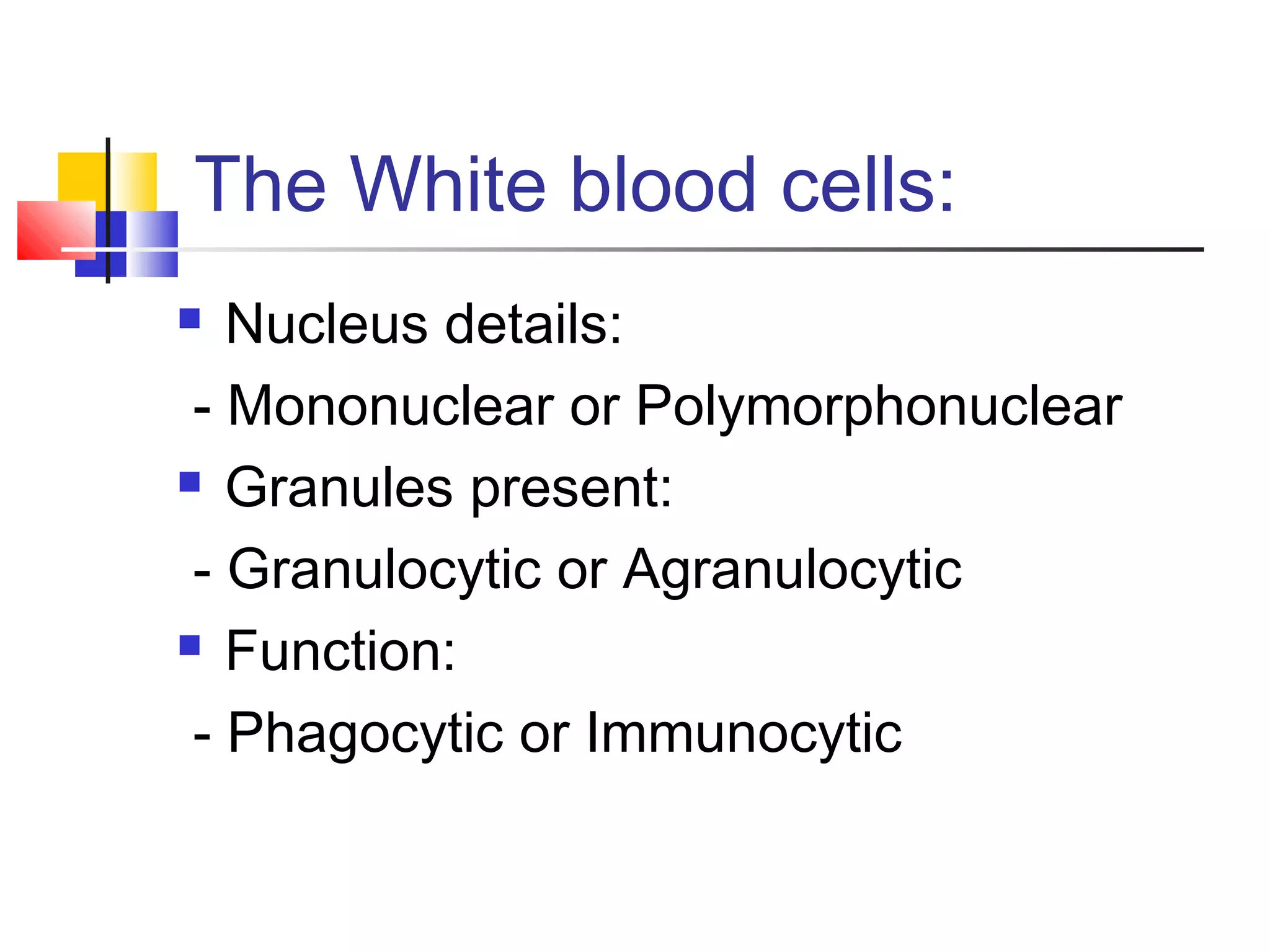 Abnormalities of WBC | PPT