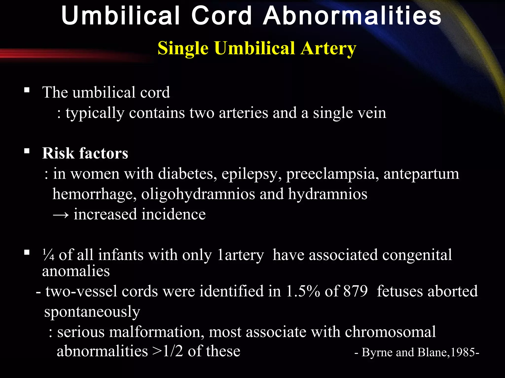 abnormalitiesoftheplacentaumbilicalcordandmembranes-140804071716 ...