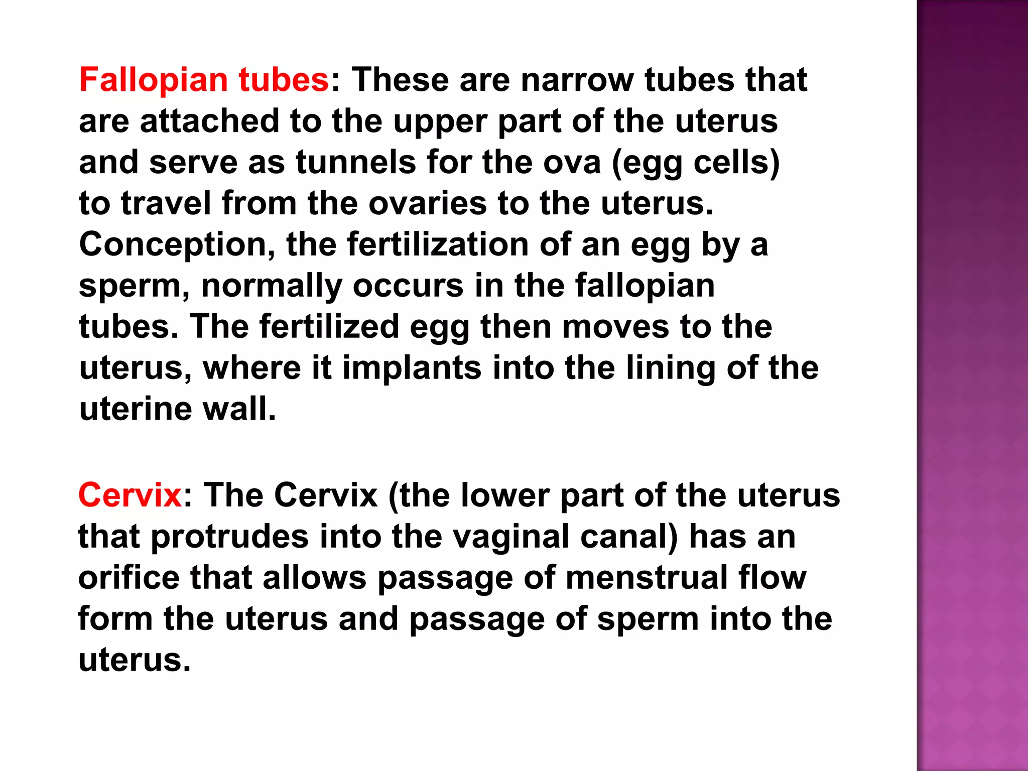 Abnormalities of the reproductive tract | PPT