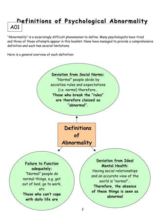 Abnormality booklet 1 2013 students | PDF