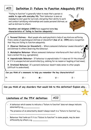 Abnormality booklet 1 2013 students | PDF
